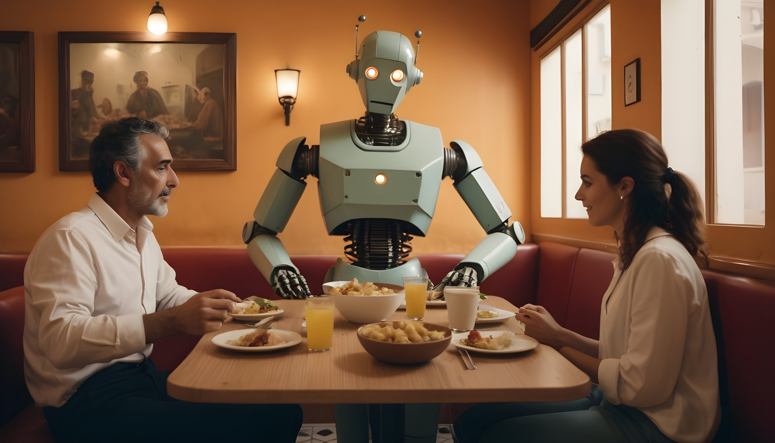 Restaurantes con ROBOTS CAMAREROS en Andalucía